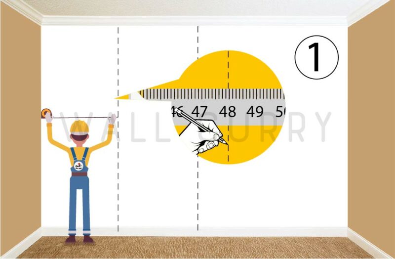 How to install wall mural | Wall mural installation | Wall Curry