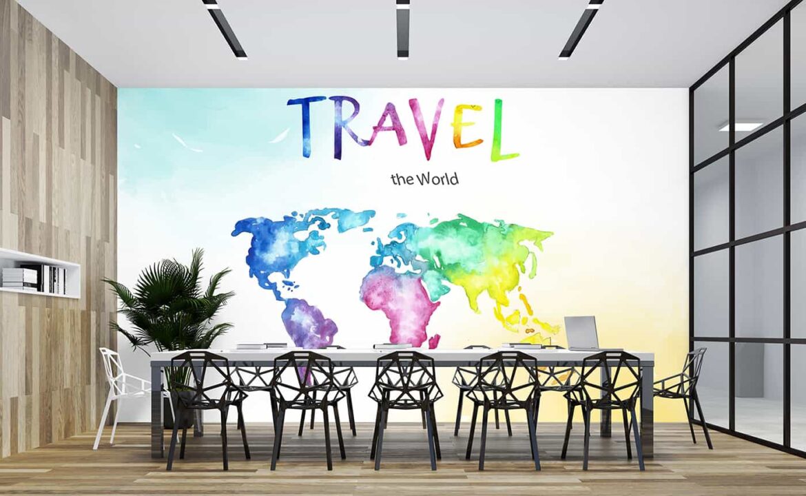 30 Colorful Wallpaper Design Ideas | Wall Curry