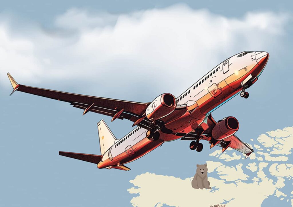 Airplane World Map Wallpaper Online | Wall Curry